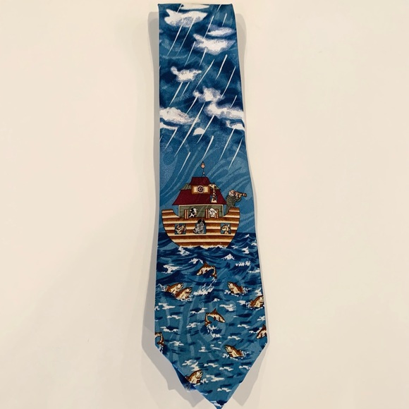 Steven Harris | Accessories | Steven Harris Vintage Tie Noahs Ark Tie ...